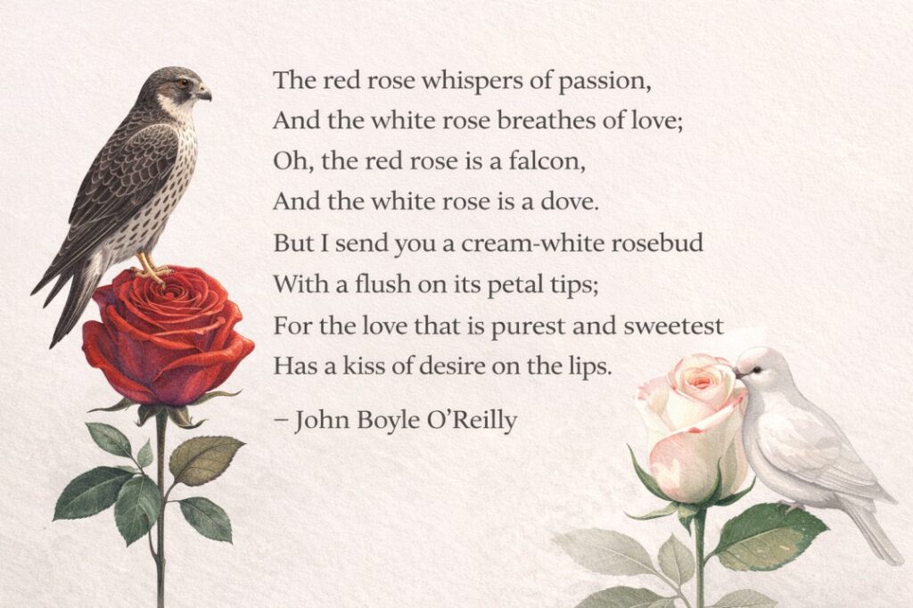 Red rose in poetry: 20 Best Poems and their Meanings