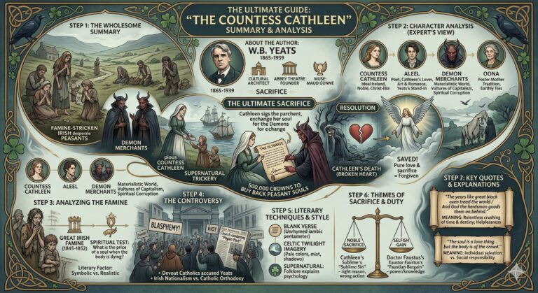 The Countess Cathleen Summary and Analysis: 7-Step Guide